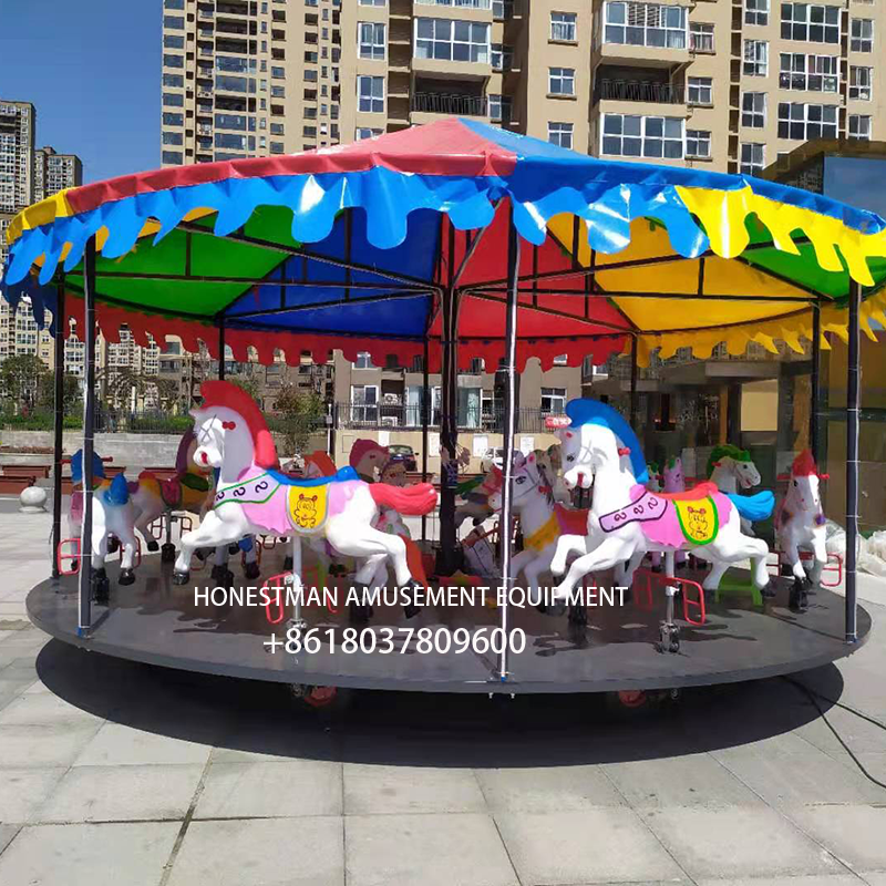 Simple carousel - HONESTMAN AMUSEMENT EQUIPMENT