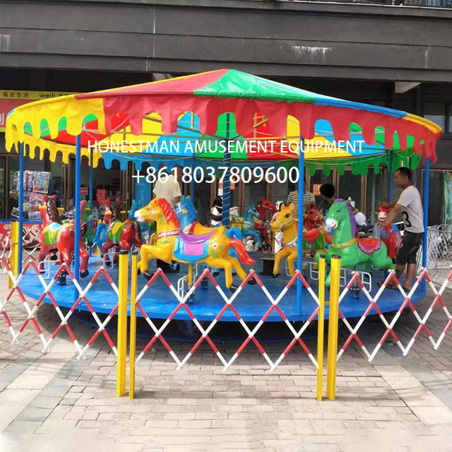 Simple carousel - HONESTMAN AMUSEMENT EQUIPMENT