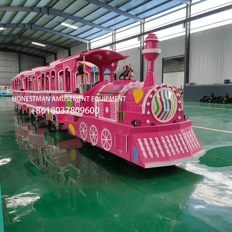 Trackless train for sale - HONESTMAN AMUSEMENT EQUIPMENT
